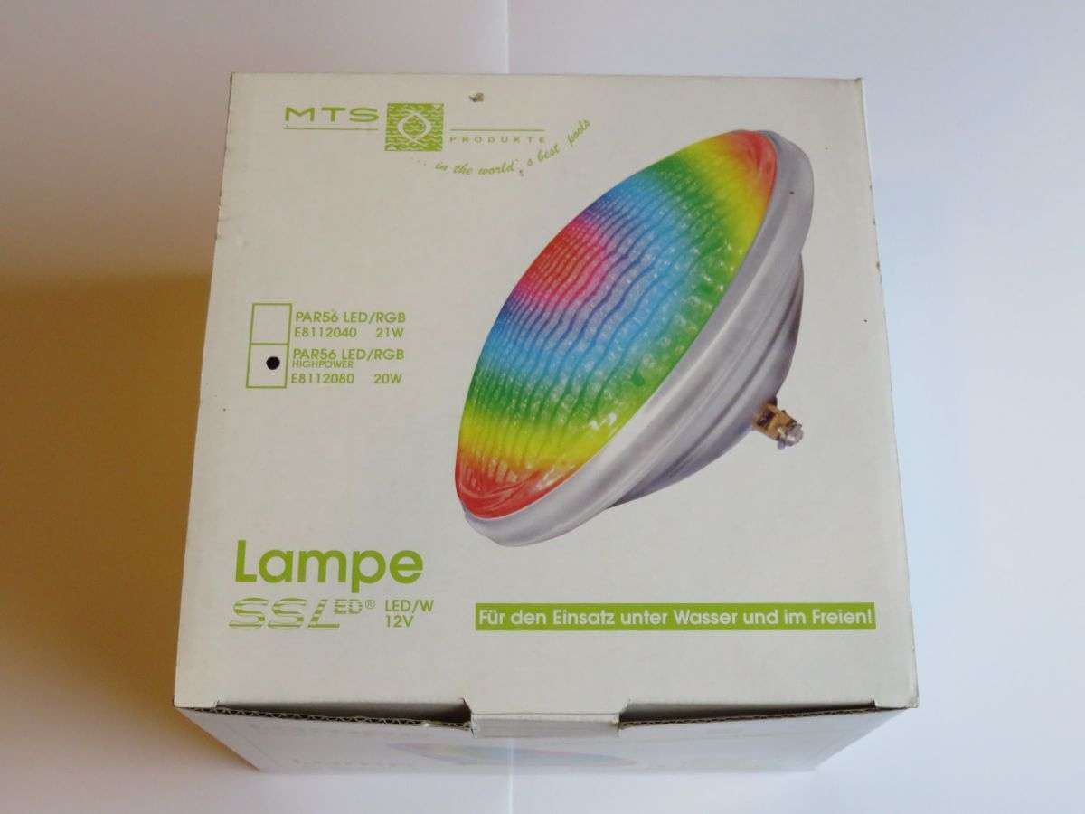 MTS LED Lampe RGB Grand Coleur High Power 20 W